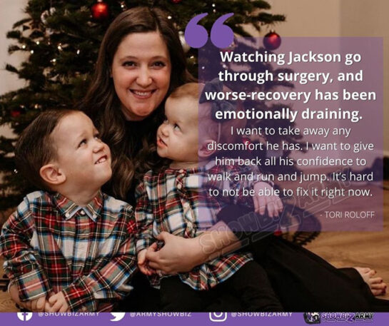 'LPBW': Tori Roloff Update Reveals Jackson’s Post-Surgery Struggles